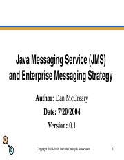 Understanding Java Messaging Service JMS And Vendor Neutral Course Hero