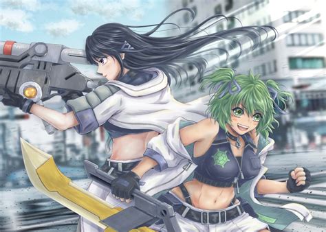 Shirai Yuyu And Yoshimura Thi Mai Assault Lily Drawn By Yajiumano