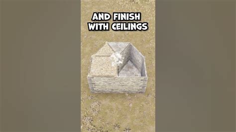 How To Build An Old Triangle Roof Bunker In Rust Short Shorts Rustbase Rustbunker Rustshorts