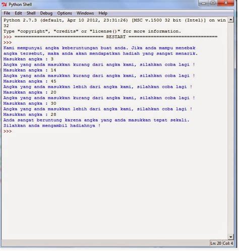 Cara Menggunakan If For Dan While Di Bahasa Pemrograman Python