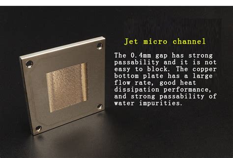 FREEZEMOD Computer Cooling CPU Full Coverage Water Cooling Head Temperature Display