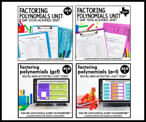 Teaching Factoring Trinomials Maneuvering The Middle