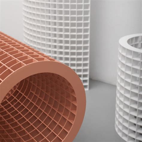 Os And Oos Bases Gridded Furniture Collection On Architectural Structures