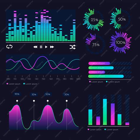 Vector Sound Bar Visualizer Vector Sound Bar Visualizer