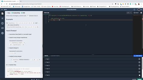 Codesignal Arcade Intro 34 Extracteachkth Youtube