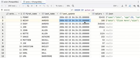 Compare DataGrip