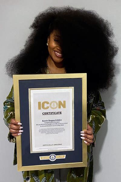 Meet The Icon Whos Had The Worlds Largest Afro For 15 Years