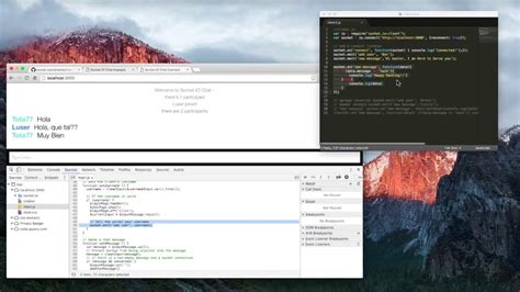 Chat Nodejs Controlar Un Cliente Desde Otro Cliente Youtube