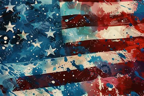 Abstract American Flag Graphic By Sun Sublimation · Creative Fabrica