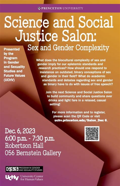 Science And Social Justice Salon Sex And Gender Complexity