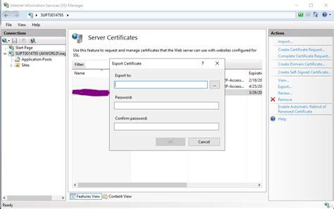 Import An SSL Certificate To A Highly Available Environment