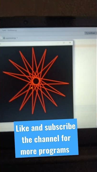 Draw Sunflower 🌻 Using Python Turtle Python Programming Tutorials Code Problem Youtube