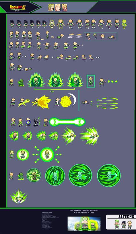 Broly Ssj Sheet Ulsw2 Rework By Jeffsonyt On Deviantart
