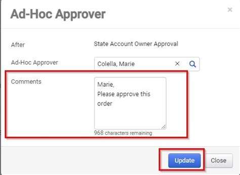 Adding An Additional Approver Ad Hoc Administrative Services