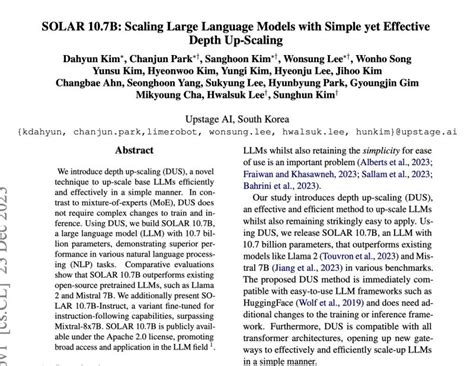 Ajitesh Shukla On Linkedin Solar 107b Scaling Large Language Models