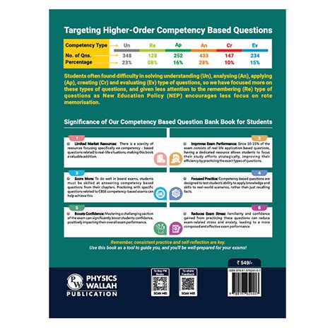 CBSE Competency Based Questions Class For Board Exams PW Store