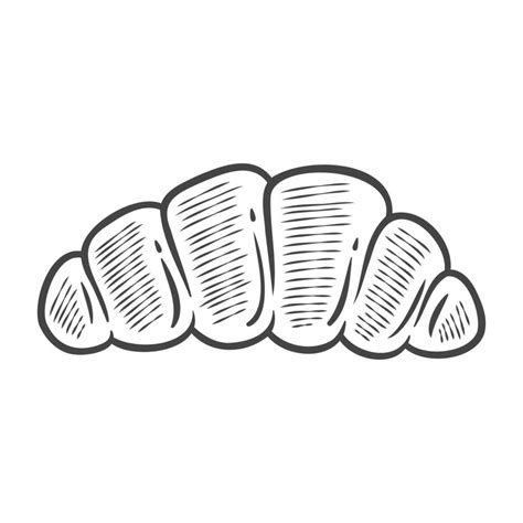 Bread Vector Outline Illustration 16889432 Vector Art At Vecteezy