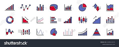 Business Data Charts Diagrams Graphs Business Stock Vector Royalty Free 2195113171 Shutterstock
