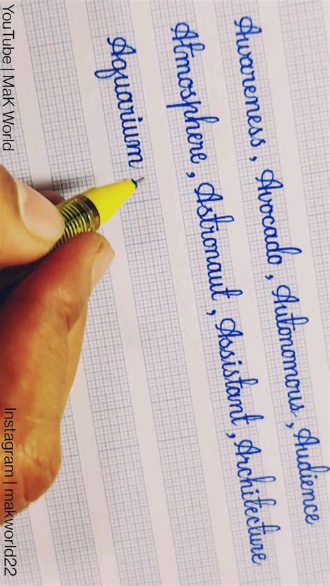 How To Write English Capital And Small Letter In Cursive Capital