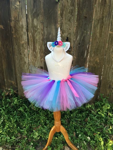 Unicorn Costume Unicorn Tutu Girls Birthday Outfit Unicorn