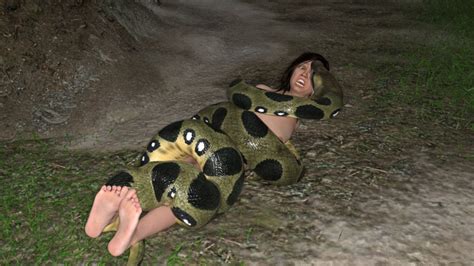 Rule 34 Coiled Up Coils Constriction Eaten Alive Female Prey Nude