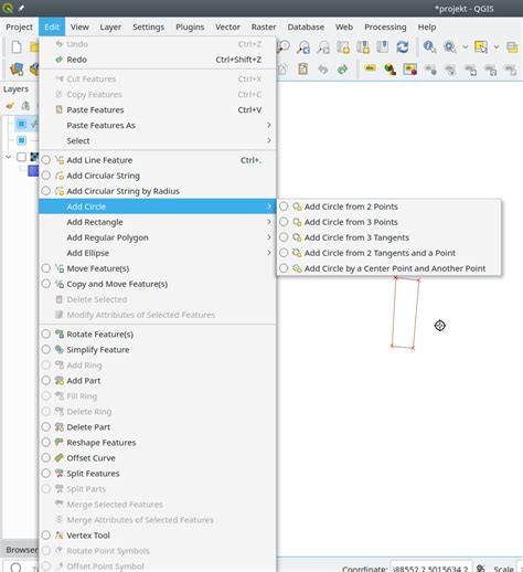 Feature Request 20216 Drop Down Menu For Adding Line Object Features