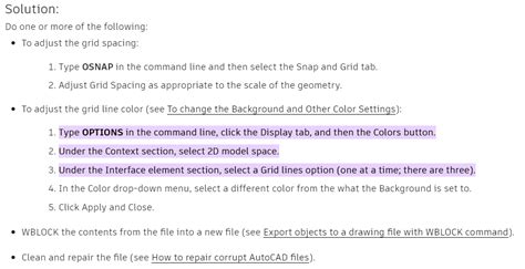 Grid Lines Not Showing In Model Space Even After Clicking Button On The