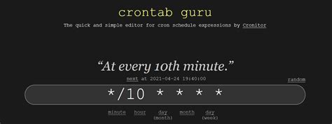 How Does Cron Guru Simplify Crontab Syntax Cron Guru