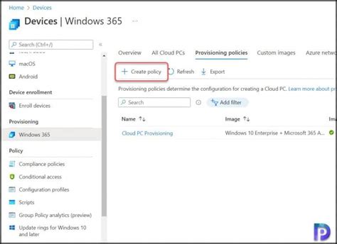 Setup Windows 365 Frontline Cloud Pc Provisioning Policy