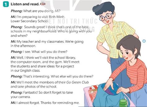 Unit 6 Lớp 7 Getting Started Global Success Tiếng Anh 7 Unit 6 Getting Started Trang 60