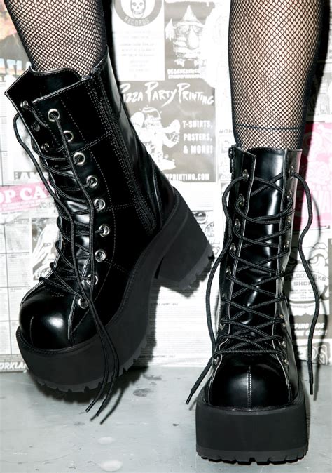 Stylish Gothic Boots For Alternative Look