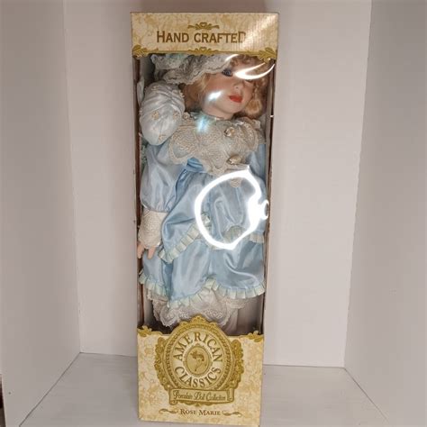 Cracker Barrel Doll Collection Cracker Barrel Porcelain Doll In Wood