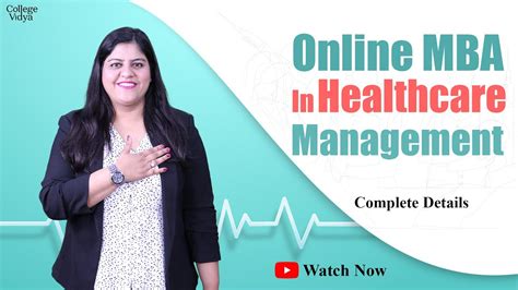 Online Mba In Healthcare Management 2024 Hospital Management Complete Details Course Scope