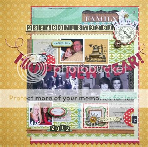 My Creative Scrapbook Scrapbook Challenge For Jan Create Your Own Embellishments Win