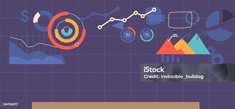 데이터 차트 및 그래프의 시각적 표현은 명확한 통찰력과 추세를 제공합니다 이해도 향상 배경 주제에 대한 스톡 벡터 아트 및 기타 이미지 배경 주제 분석 보기 직업