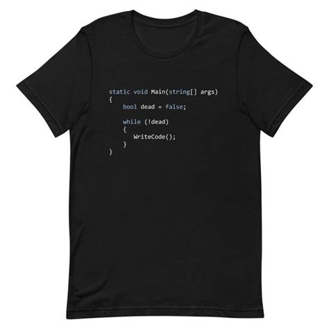 Coding Shirt Etsy