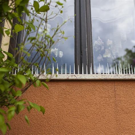 Шипы от птиц - 40х9х8,5 см, 3 шт. (средства отпугивания животных ...