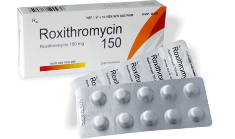 Uses Of Roxithromycin 150mg Vinmec