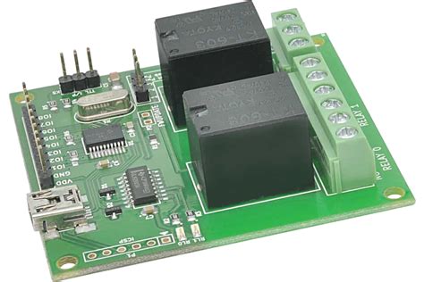 Channel USB Relay Module With GPIO And Analog Inputs Numato Lab
