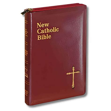 St Joseph New Catholic Bible Leather And Zip St Martin Apostolate