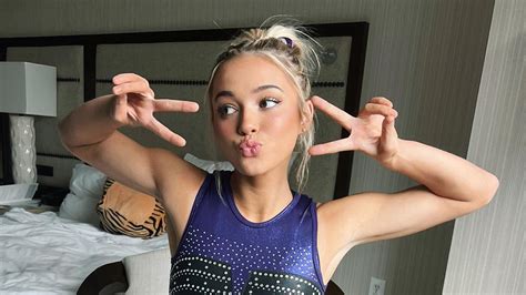 Olivia Dunne Sparkles In Figure Hugging Lsu Leotard As Fans Declare The