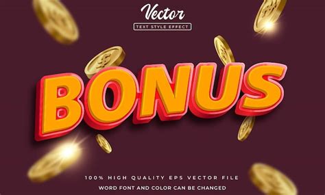 Premium Vector Bonus Editable 3d Style Text Effect