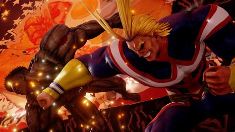 Jump Force Dlc Character All Might Announced Gematsu
