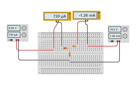 Circuit Design Lab3 Circuit1 Tinkercad