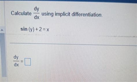 Solved Consider The Curve Xy15 Use Implicit