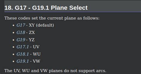 Make Arc In W Axis Linuxcnc