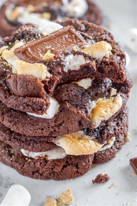 Hersheys Chocolate Smores Cookies My Incredible Recipes