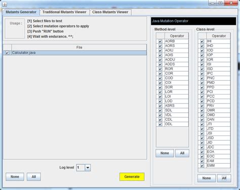 使用muJava进行变异测试 CSDN博客