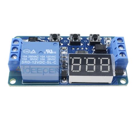 12v led automation delay timer control switch relay module aideepen