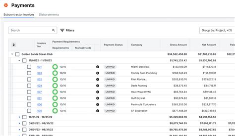 Construction Payment Software Procore